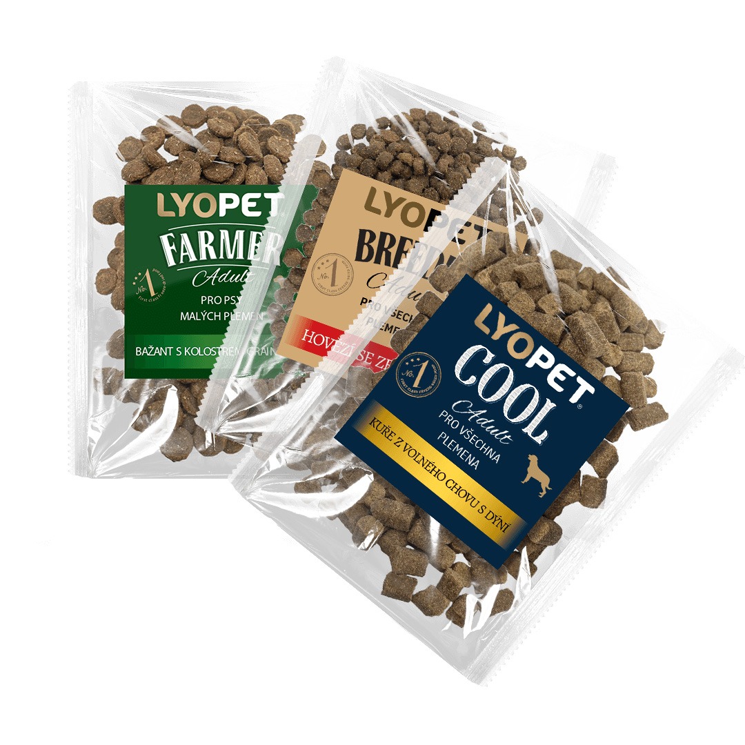 Vzorky pro psy - Garig